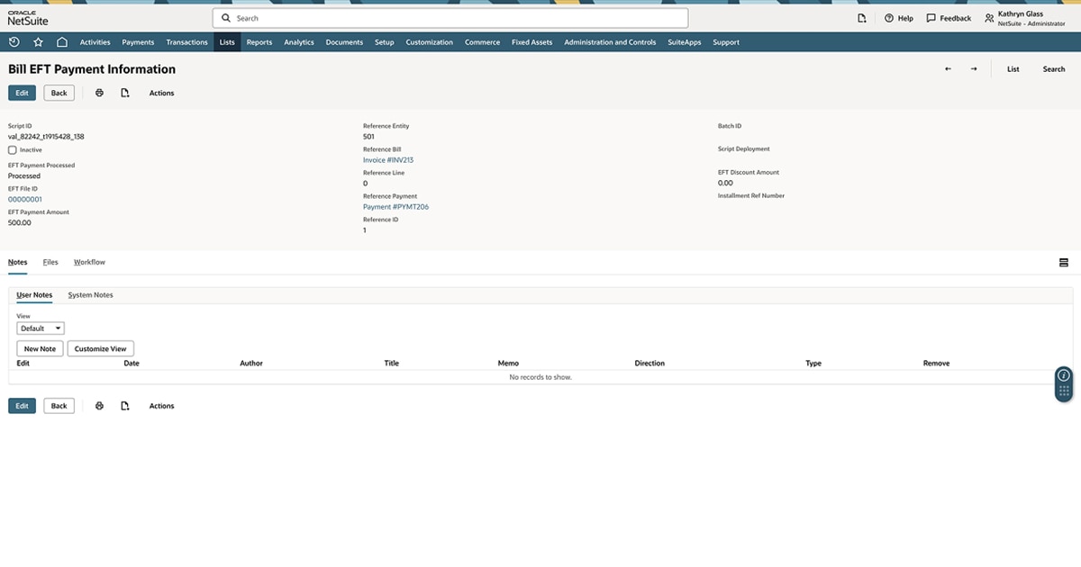 Electronic Bank Payment Software | NetSuite