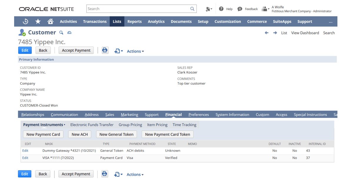 Payment Processing Software | NetSuite