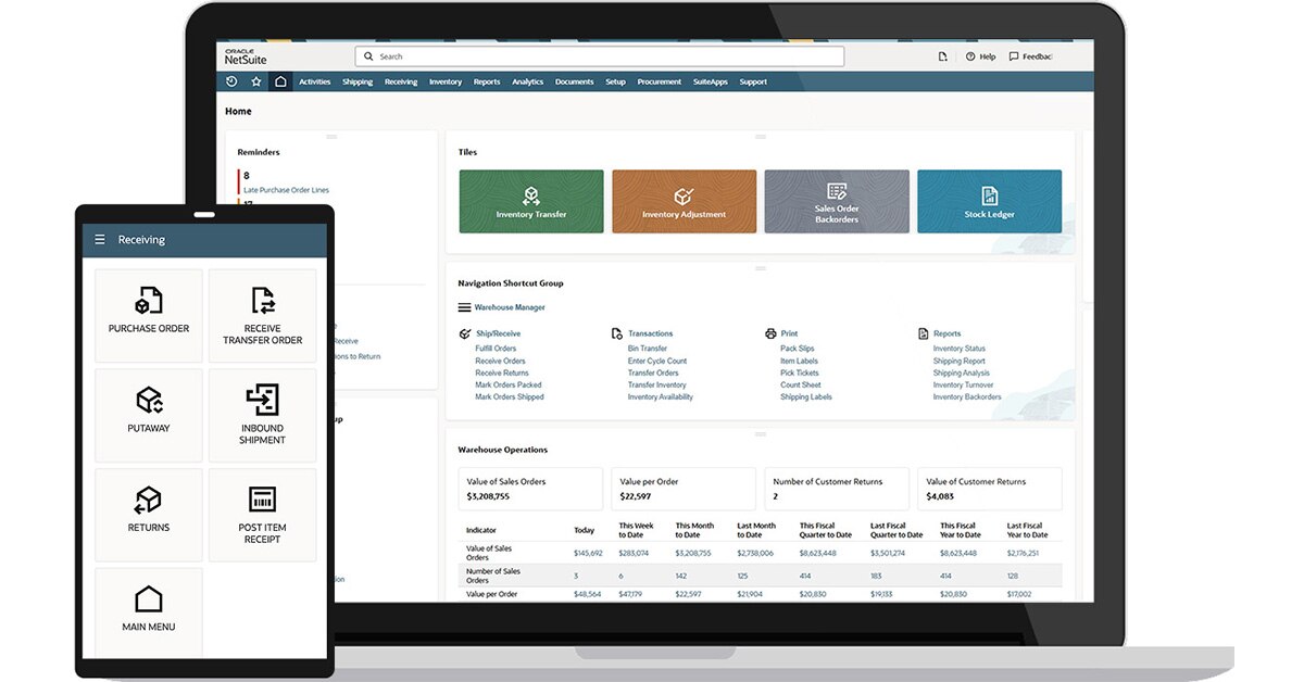 Inbound Logistics | WMS | NetSuite